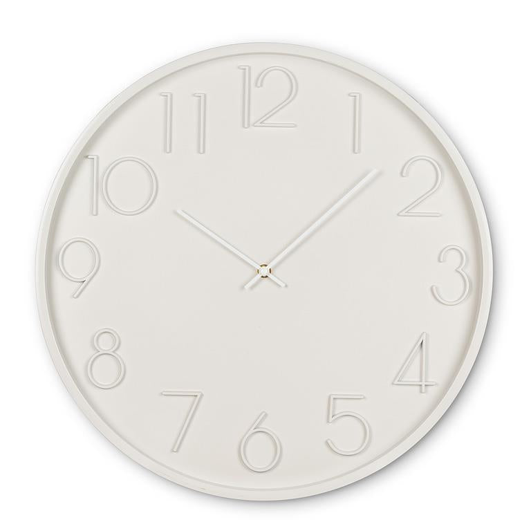 Buy Abbott Large Modern Wall Clock. Our House Barrie.