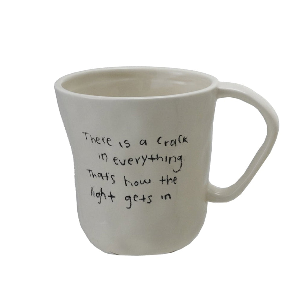 Buy Creative Coop "There is a crack in everything" Mug. Our House Barrie.