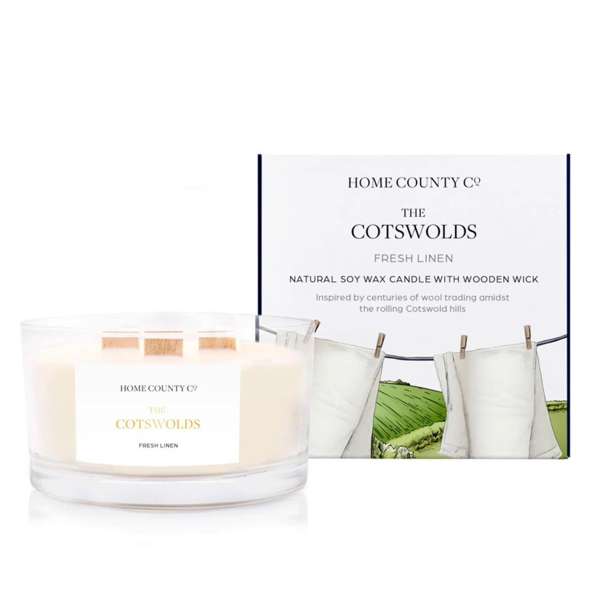 The Cotswolds - 3 Wick Candle – Our House Barrie