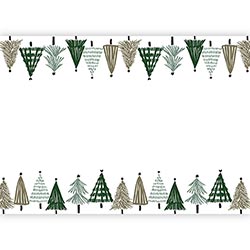 Trees Paper Table Runner – Our House Barrie