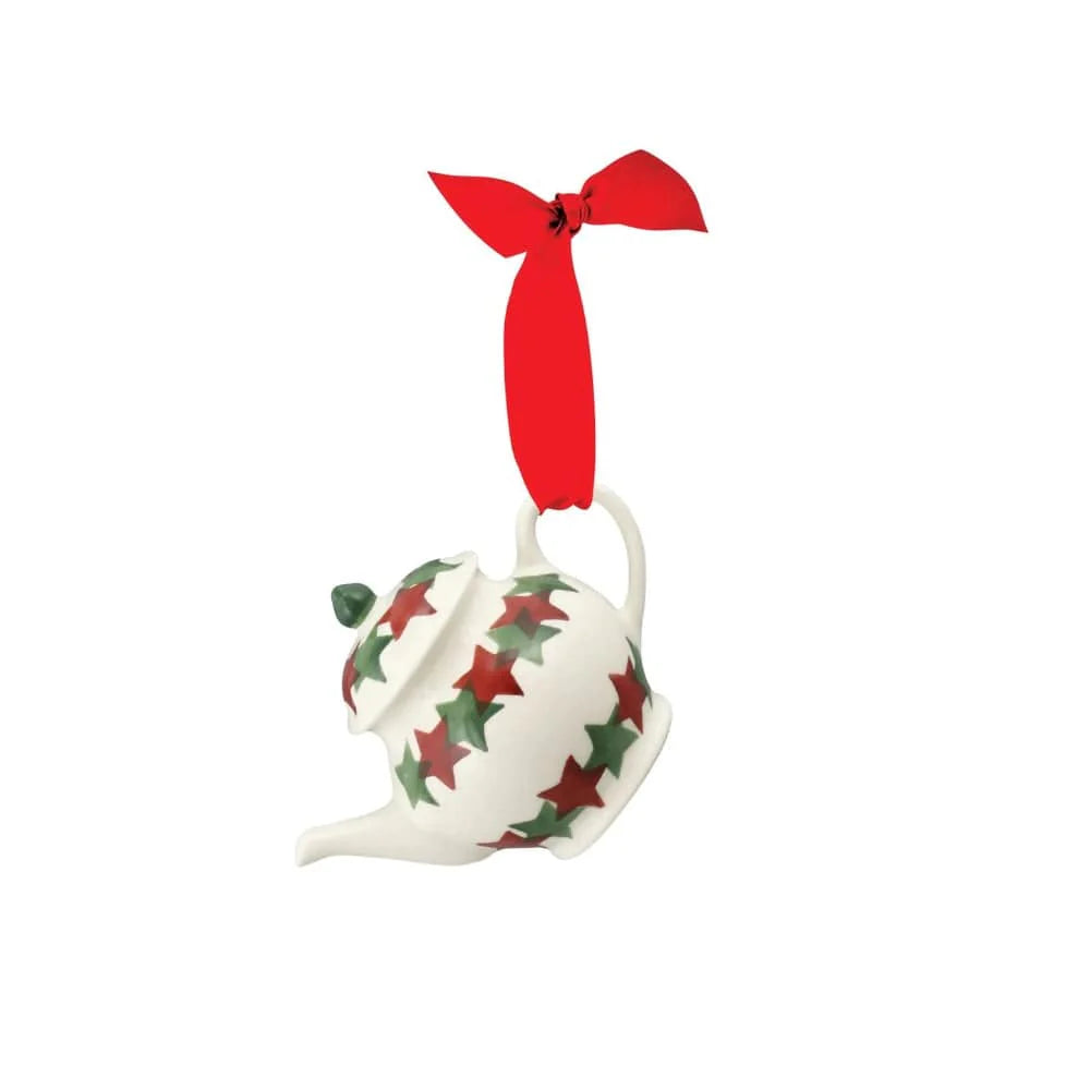 Christmas Stars Tiny Teapot Decoration – Our House Barrie