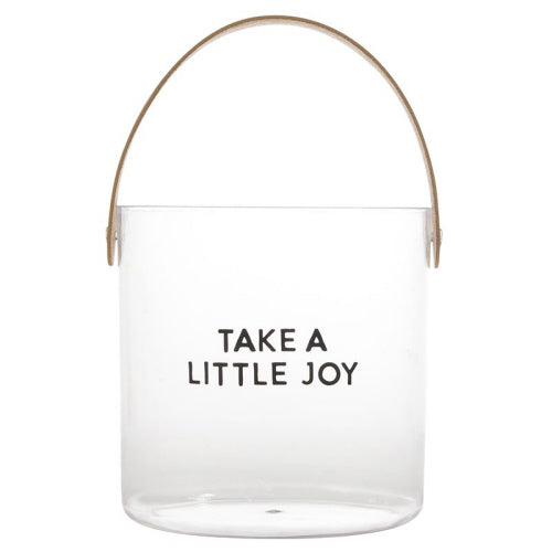 Buy Santa Barbara 'Take a Little Joy' Acrylic Ice Bucket. Our House Barrie.